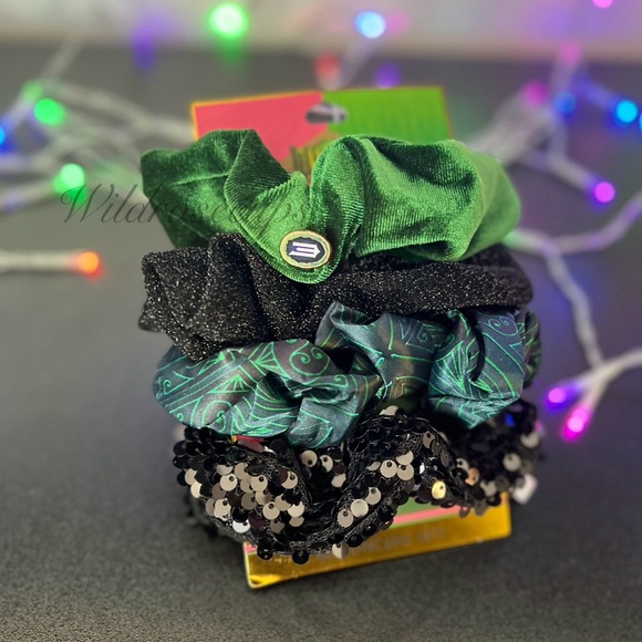 Wicked | Bags | Wicked Claires Elphaba Hair Scrunchie Accessory Set Of ...